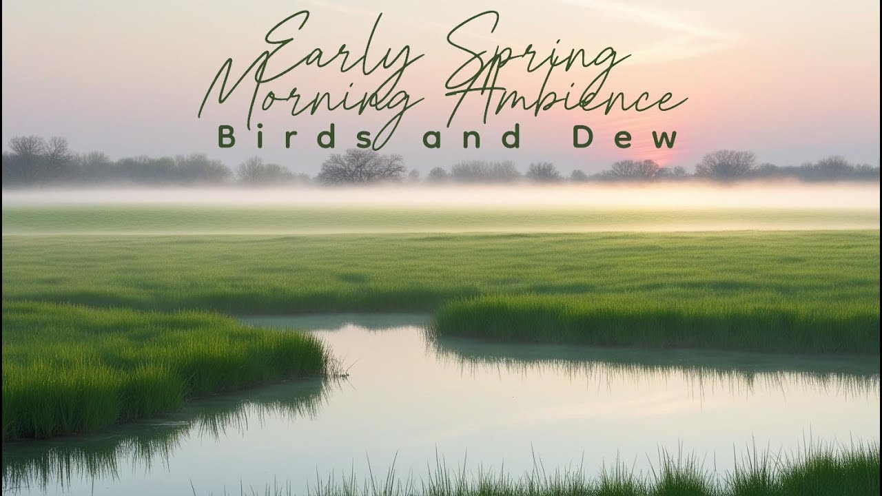 Early Spring Morning Ambience - Birds and Dew ( 2 Hours ) - YouTube