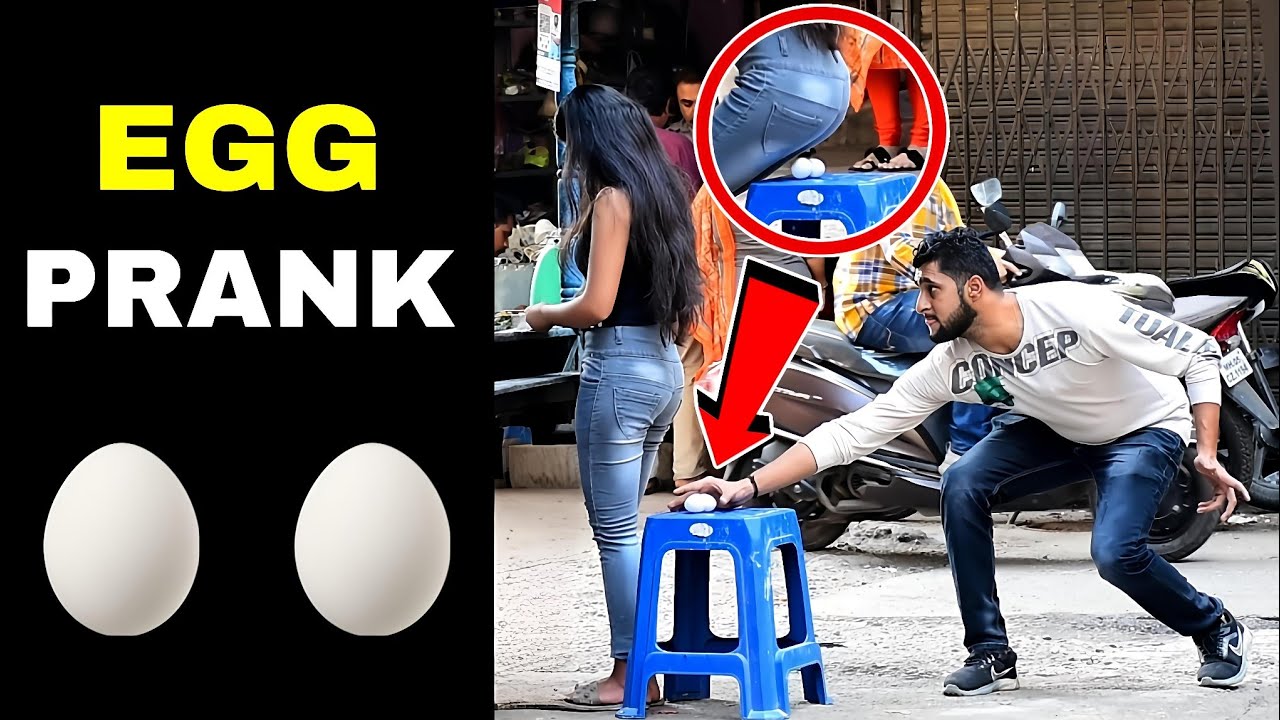 Funny Egg Prank | Egg Prank | Part 6 | Prakash Peswani Prank | - YouTube