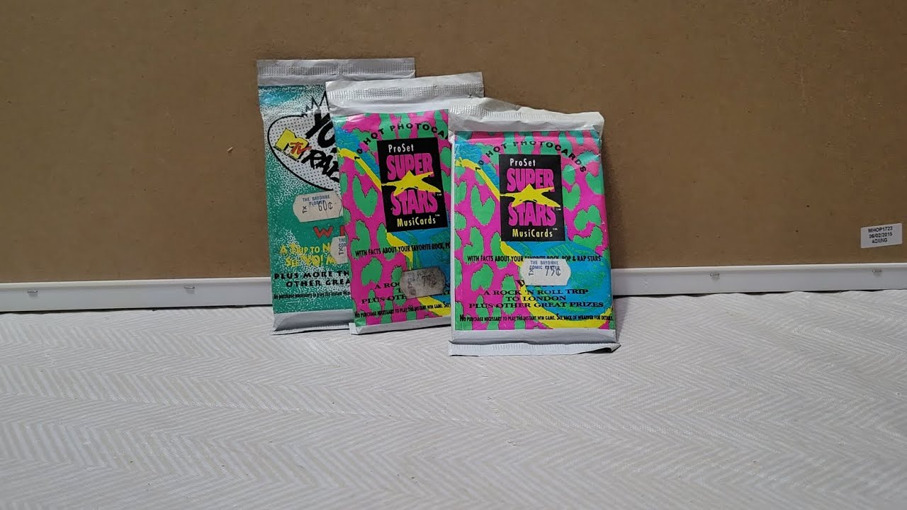 Music Throwback! Proset Super Star Music And YO MTV Raps Trading cards ...