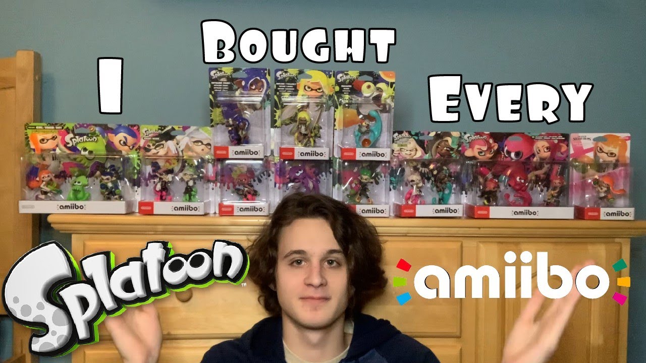 I Bought EVERY Splatoon Amiibo - YouTube