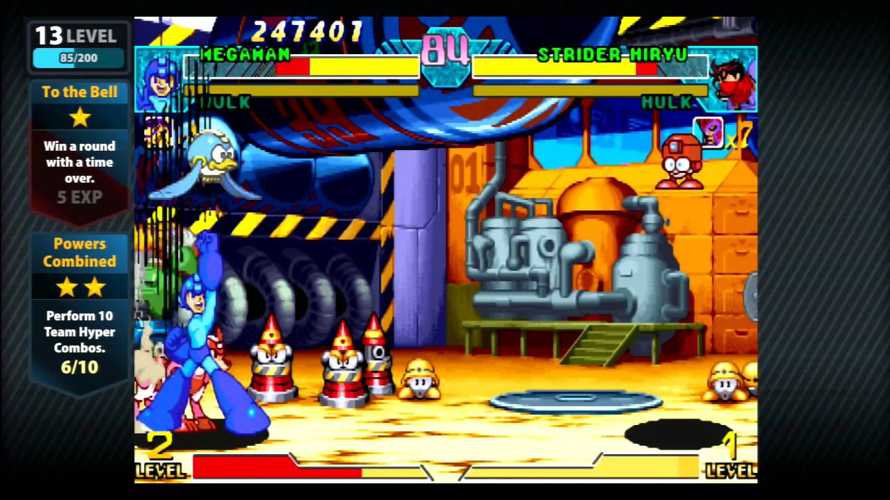 Marvel vs Capcom Origins: MVC Arcade Mode - YouTube