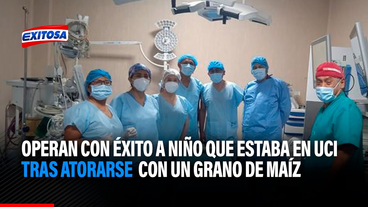🔴🔵Arequipa: Operan con éxito a niño que estaba en UCI tras atorarse con ...
