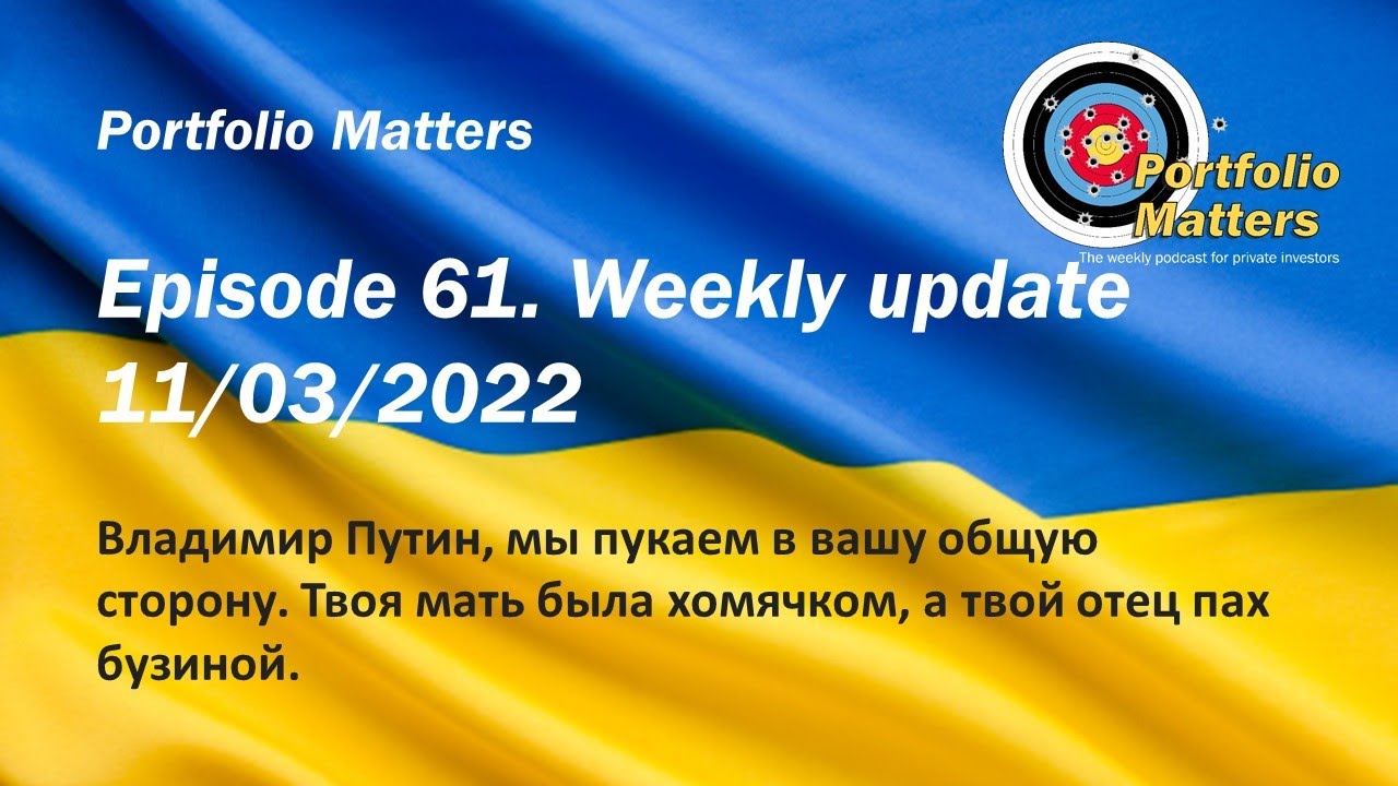 Weekly Update. Week 61. 11th March 2022 - YouTube