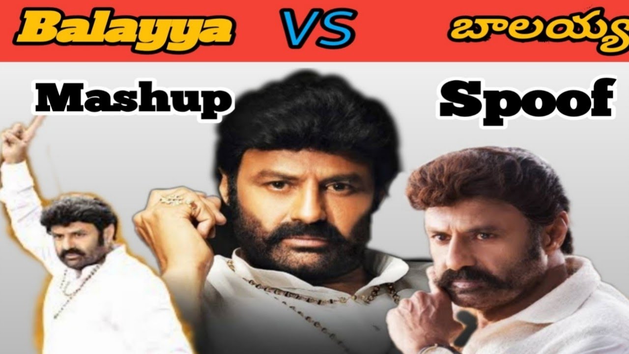 Balayya Vs బాలయ్య Spoof Mashup || Balakrishna Comedy Speech and Punches ...