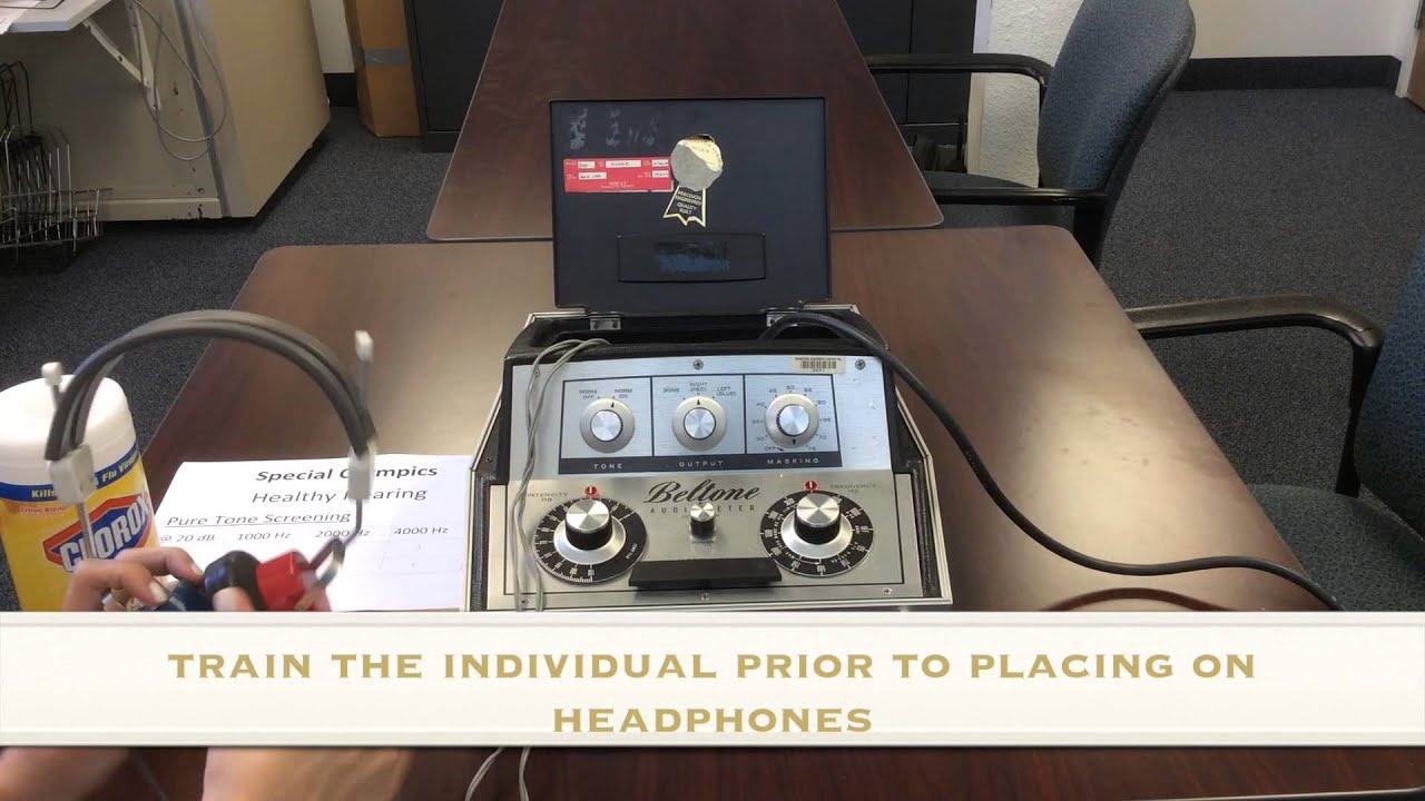Pure Tone Hearing Screening - YouTube