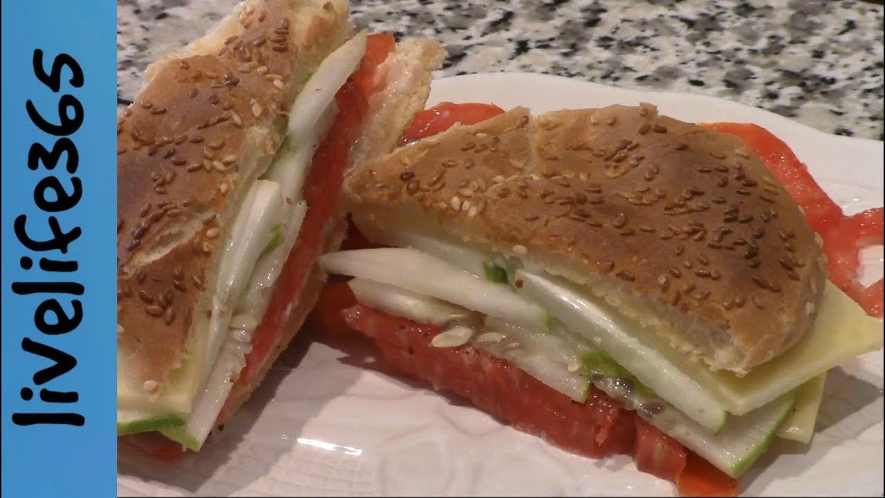 How to...Make a Killer Tomato, Cucumber & Cheese Sandwich - YouTube