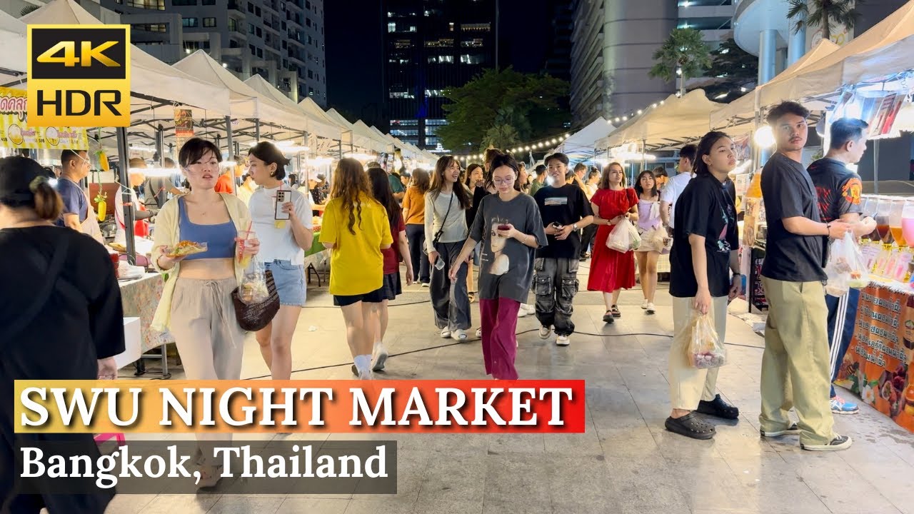 [BANGKOK] SWU Friday Night Market "Exploring Variety Thai Street Foods ...