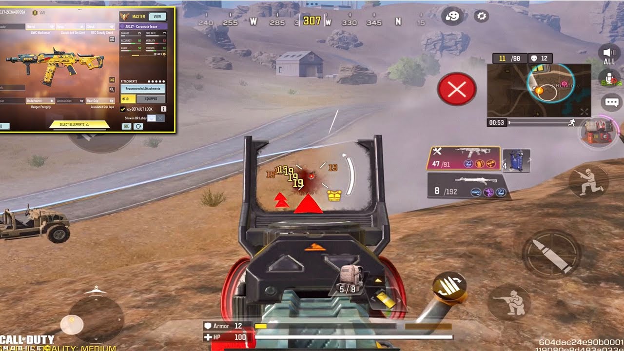 Finally AK117 got ZERO RECOIL in LONG RANGE | Best AK-117 GUNSMITH in ...