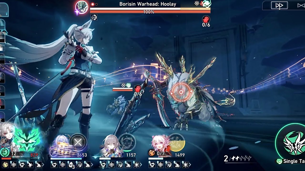 HSR | MoC12 (v2.5) | Side 2 | 0 Cycle (Hoolay vs. E2 Feixiao) - YouTube