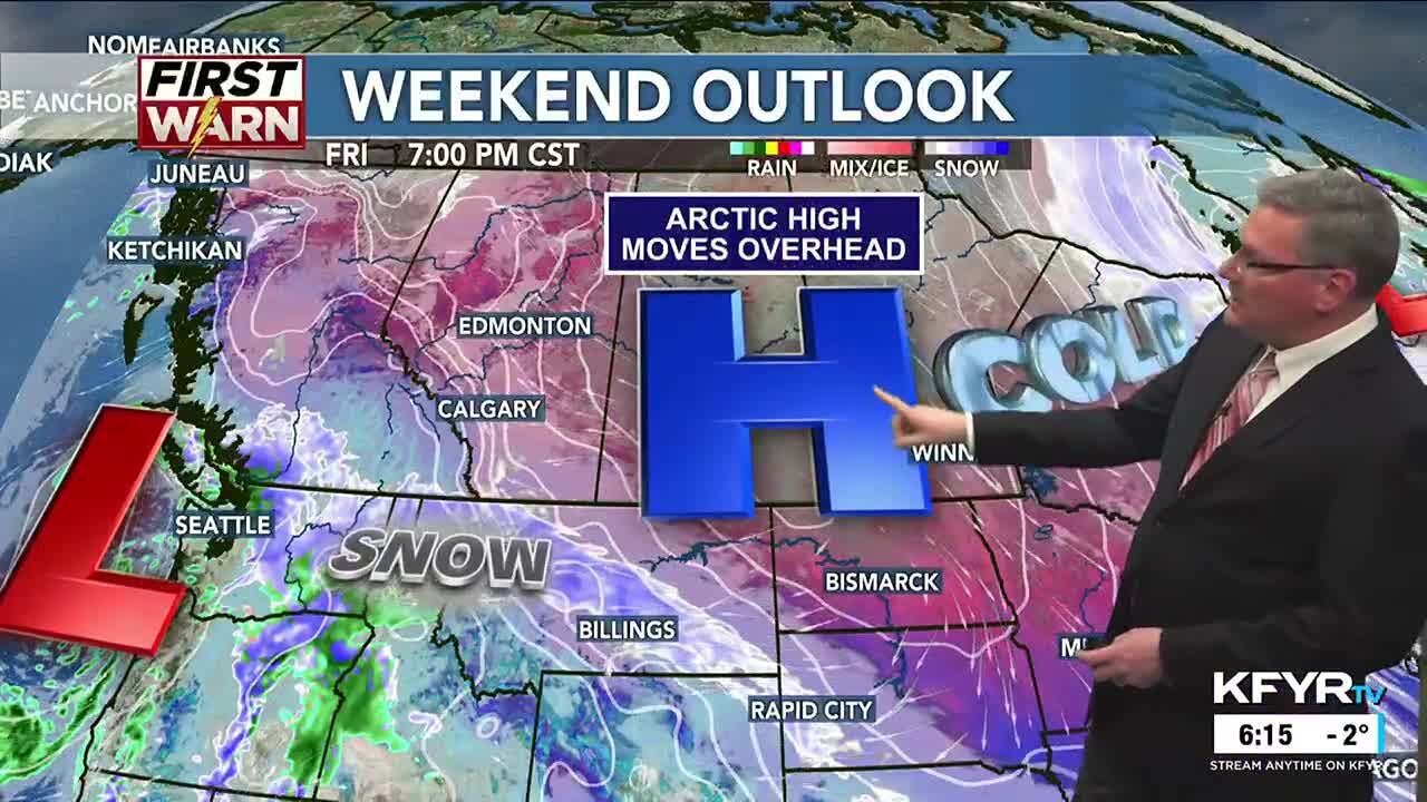 KFYR First News at Six Weather 01/03/2025 - YouTube