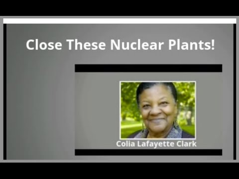 Colia Lafayette Clark: Close These Nuclear Plants! - YouTube