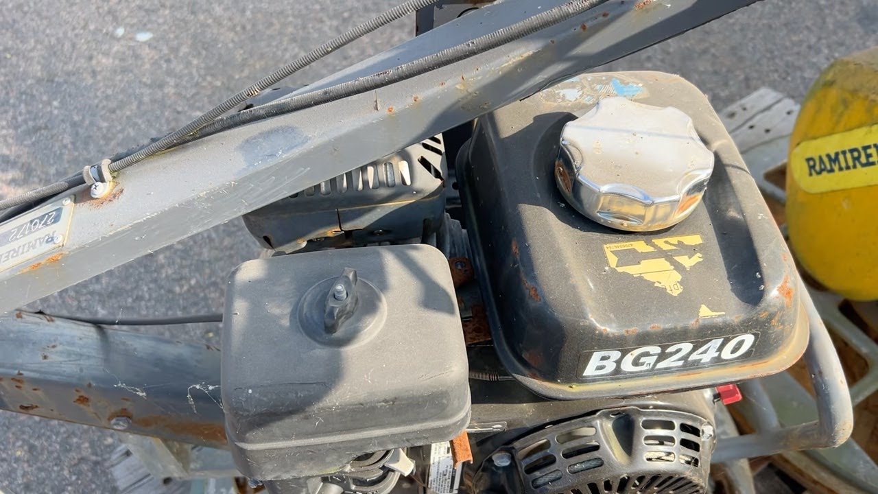 Köp Glättare Atlas Copco BG240 på Klaravik - YouTube