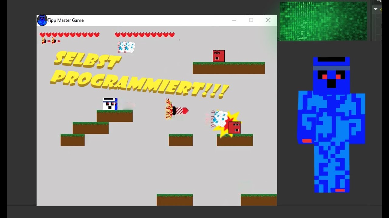 Wie ich mein EIGENES Spiel Programmiert habe Teil 3 - YouTube