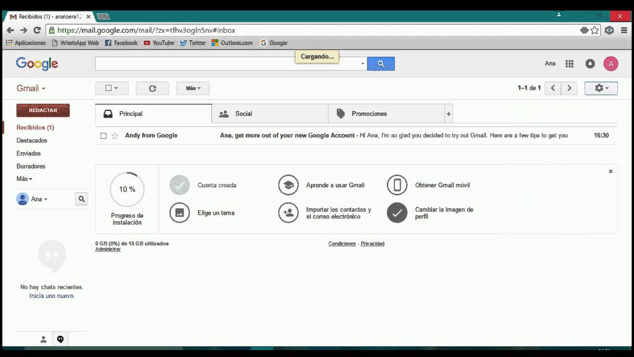 Tutorial- como crear un correo gmail - YouTube