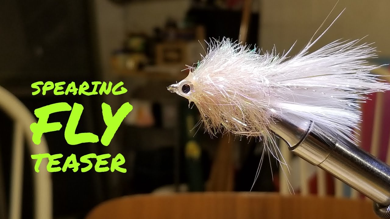 Tying and Fishing Spearing/Bunker Fly : Corson's Inlet Sp 2018) - YouTube