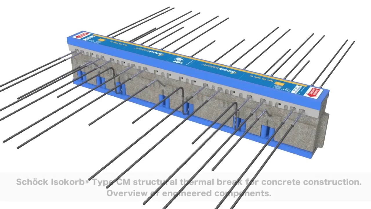 Schöck Isokorb® Type CM: Assembly Animation - YouTube