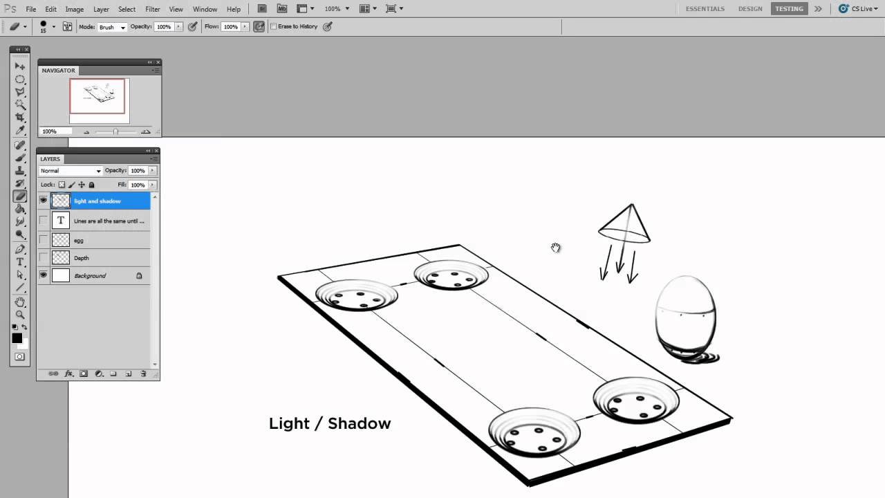 68 Digital Painting Line Weight - YouTube