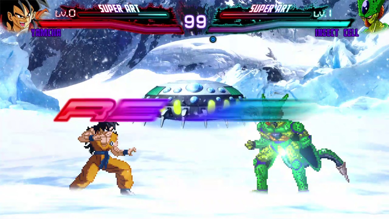 MUGEN Stage "Glacier (day)" [WIP] - YouTube