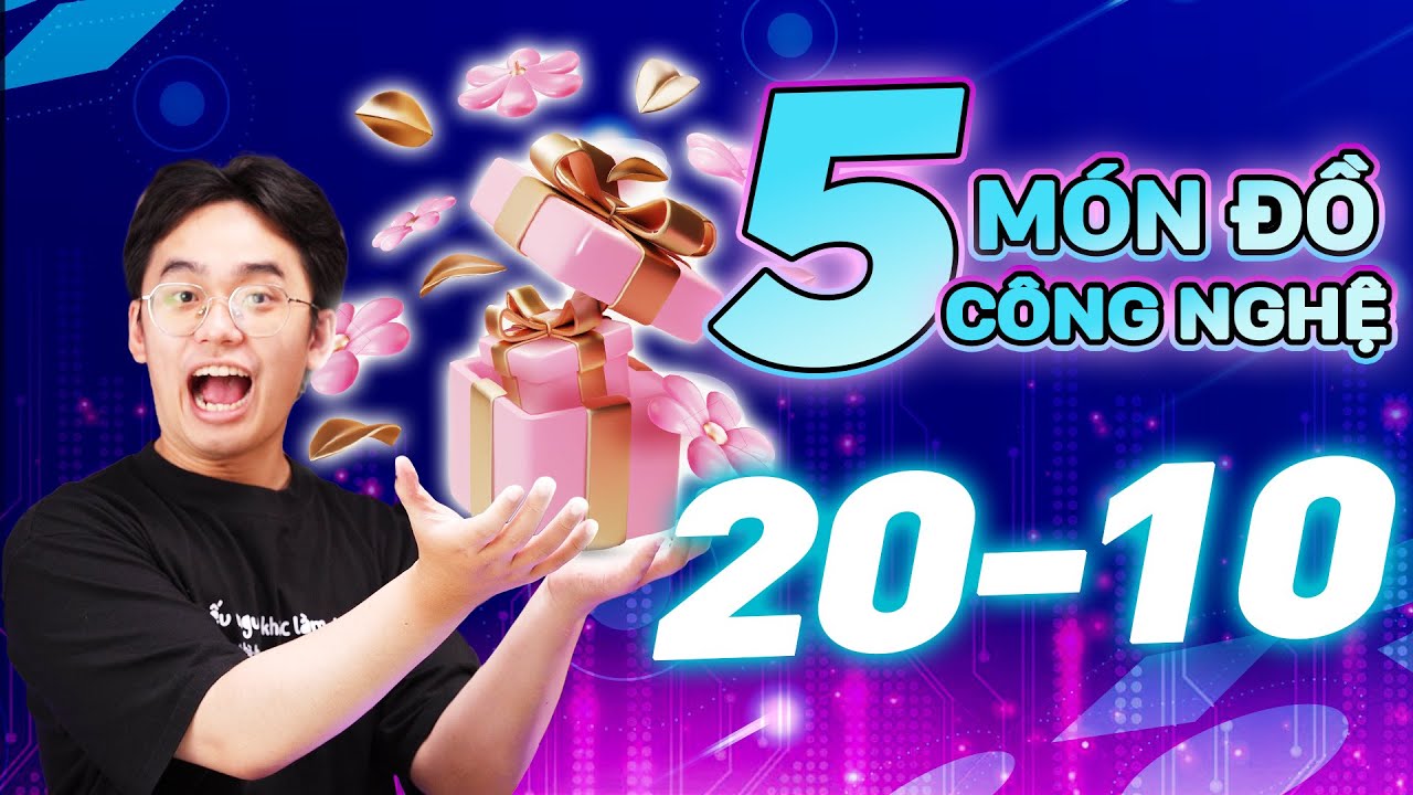 5 MÓN ĐỒ CÔNG NGHỆ SIÊU DỄ THƯƠNG DÀNH TẶNG CHỊ EM 20/10 | Quà nhỏ ...
