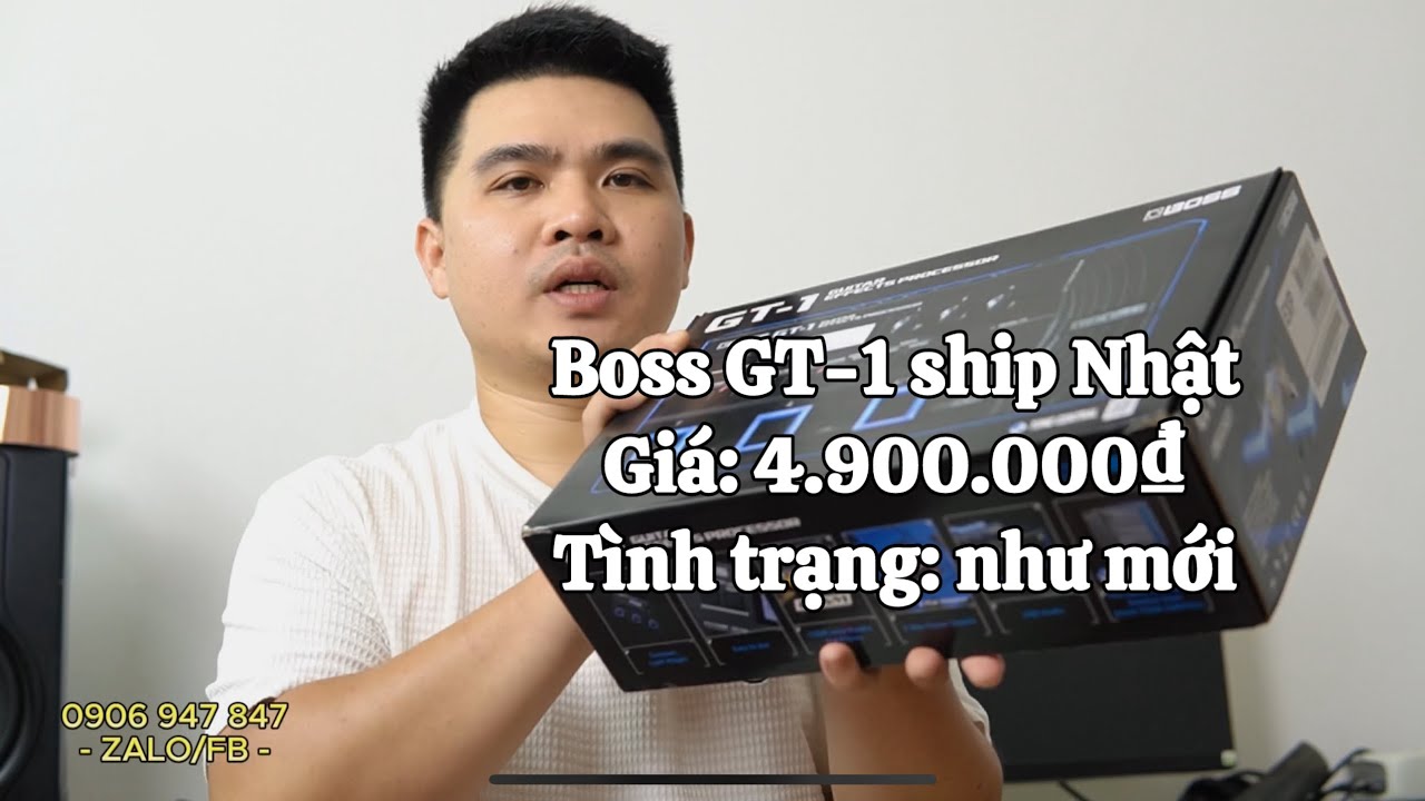 Boss GT-1 ship Nhật như mới | Giá bán: 4.900.000₫ | Đã làm tiếng đầy đủ ...