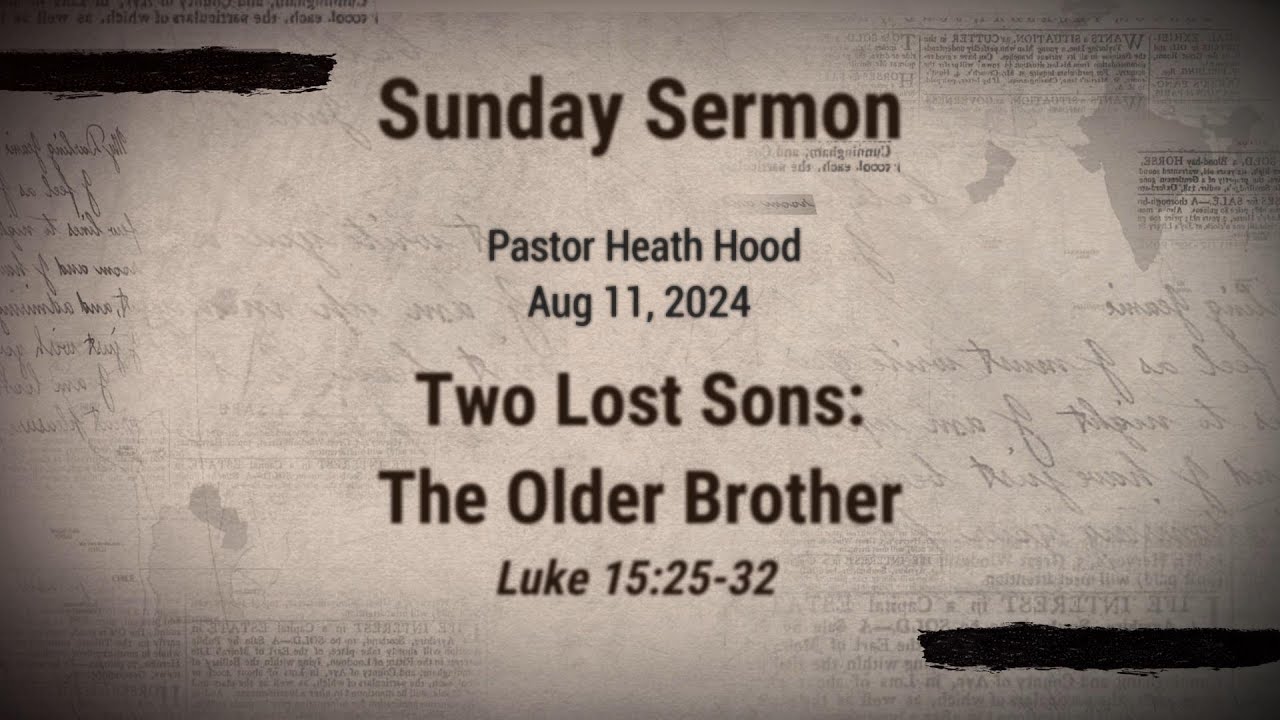 Two Lost Sons: The Older Brother - YouTube