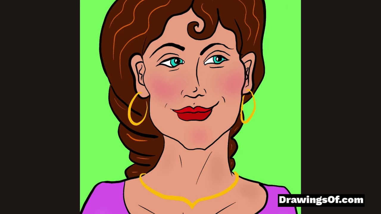 Sketching Cheekbones DrawingsOf.com Time-Lapse - YouTube