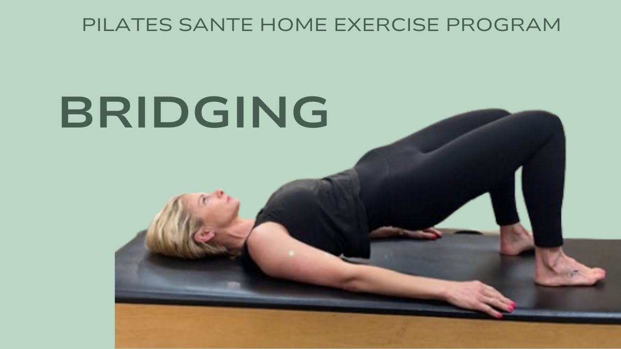 Pilates Bridging Tutorial | At-Home Core & Glute Strength - YouTube