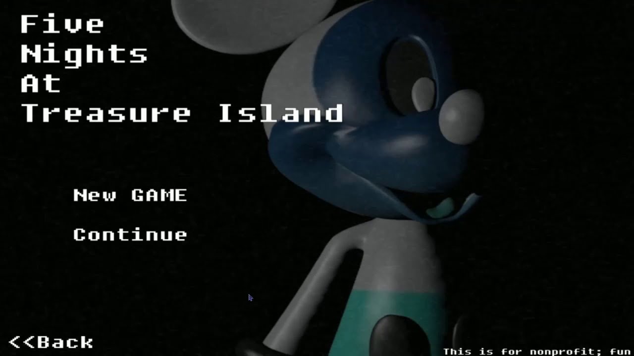 Five Nights at Treasure island (2020) | Classic mode, all characters ...