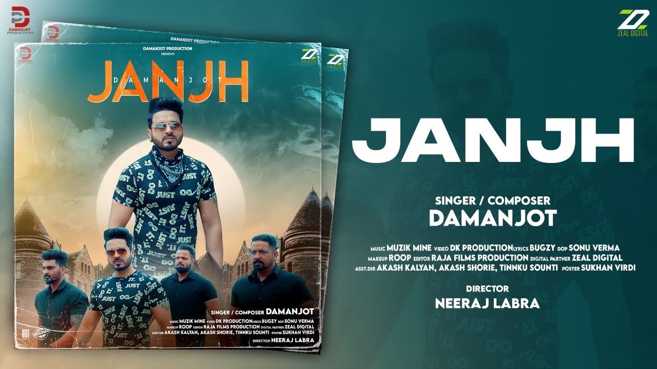 Janj Damanjot (Official Video)| New Punjabi Songs | - YouTube