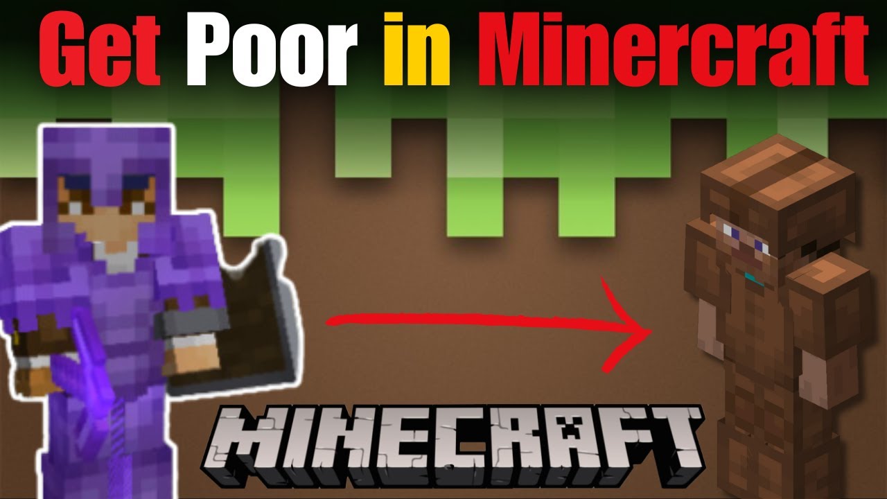I get Poor in Minercaft😞(single player world😱) (Don't miss) #poor # ...