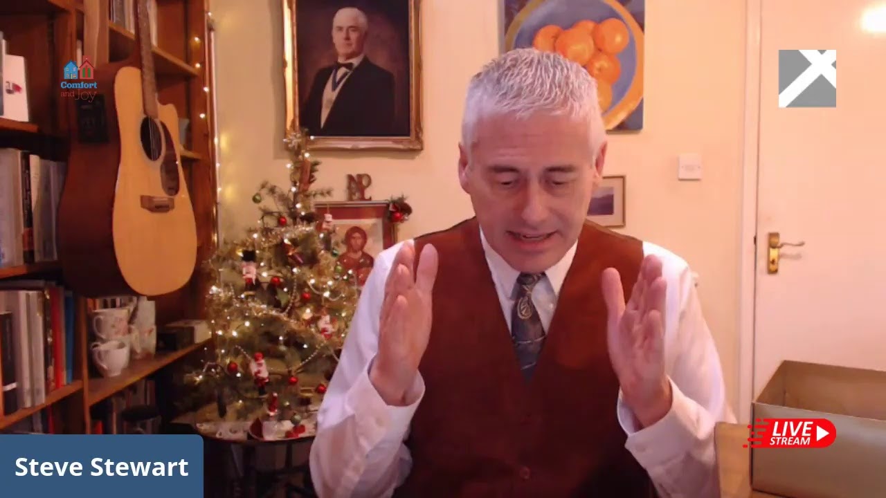 Advent reflection on 18 December 2020 with Rev Steve Stewart - YouTube