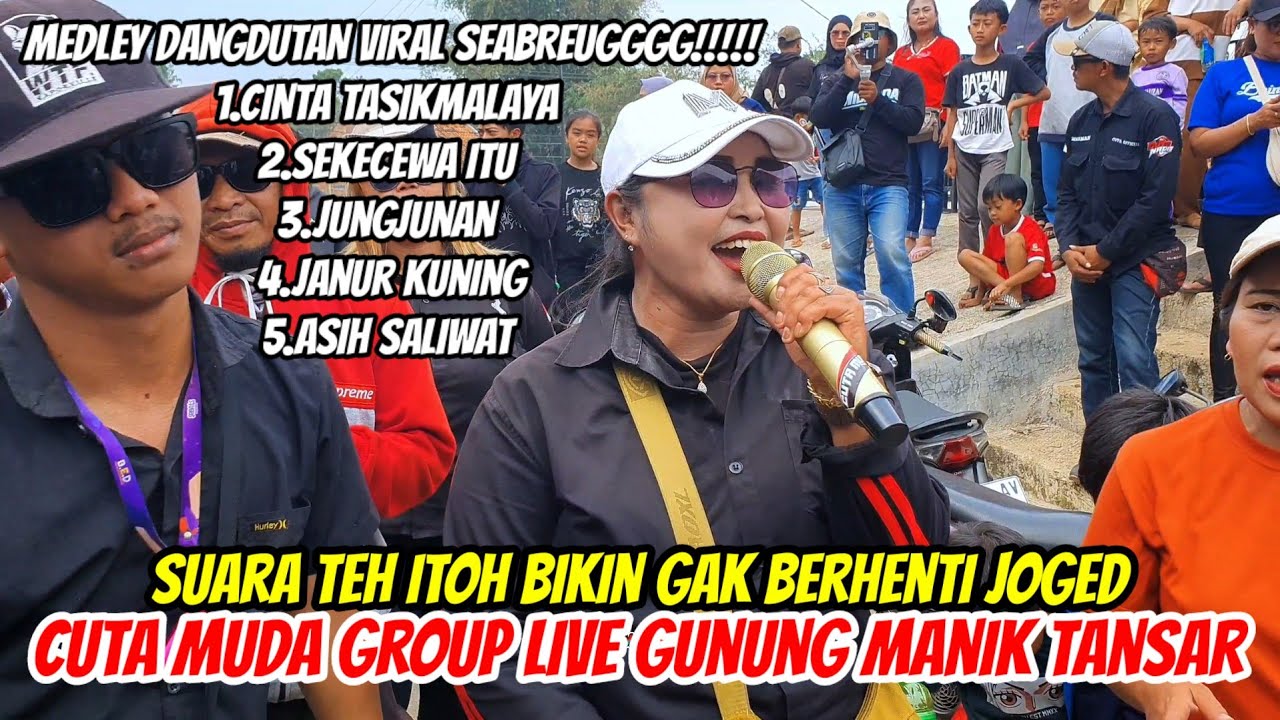Cuta Muda Meldey Dangdutan Viral 2024 ||Live Show Gunung Manik - YouTube