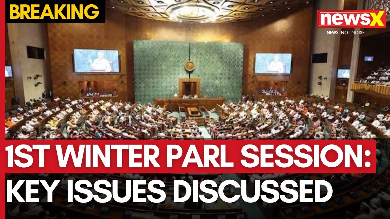 1st Winter Parliament Session: Key issues Discussed In Parliament ...
