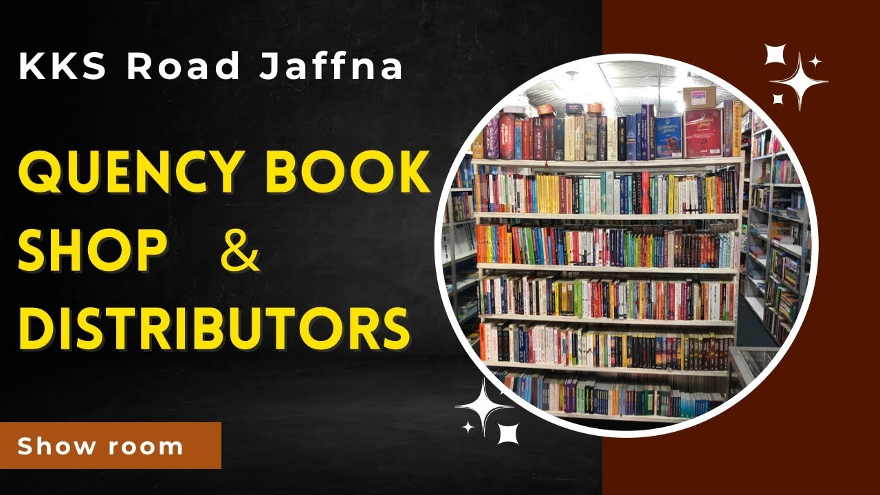 Quency Book Shop Jaffna | Buy your Favorite Book - YouTube
