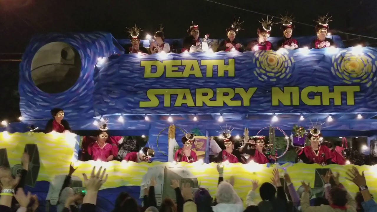 A Death Starry Night - From the 2018 Muses parade - YouTube