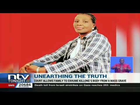 Sabenzia Kilong: Nairobi county allows family to exhume body from a mass grave
