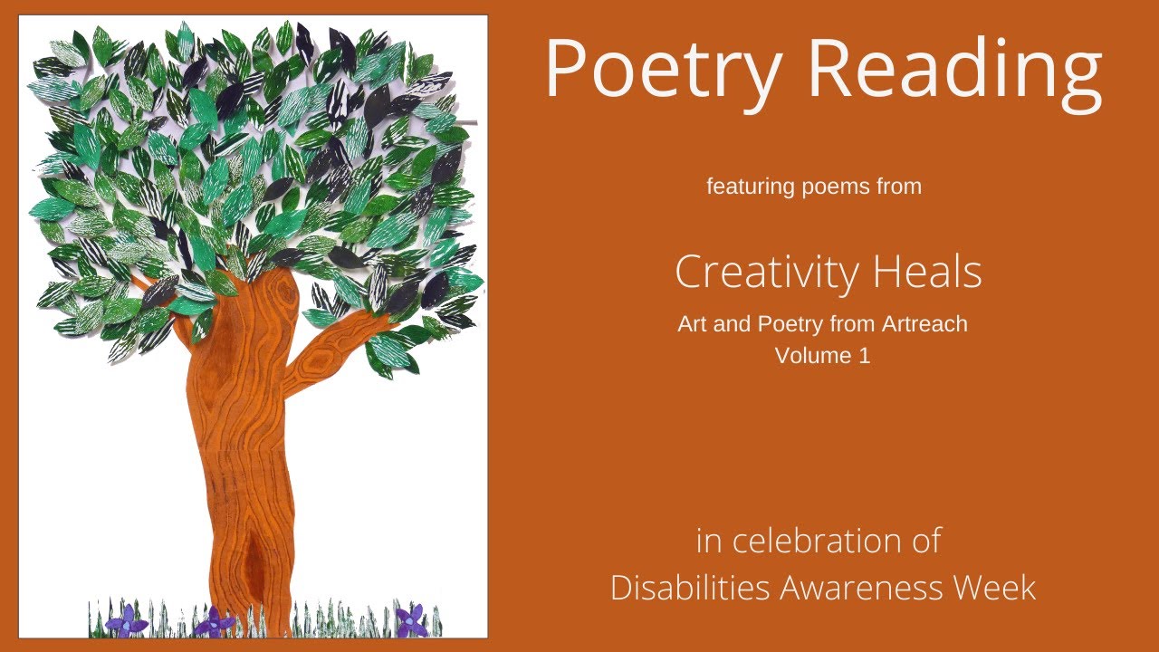 Artreach Poetry Reading for Disabilities Awareness Week - YouTube
