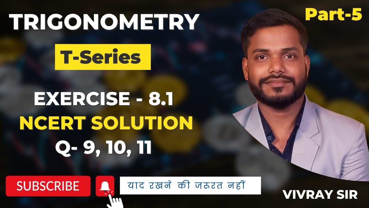Trigonometry : Introduction to trigonometry class 10 part 5 | Exercise ...