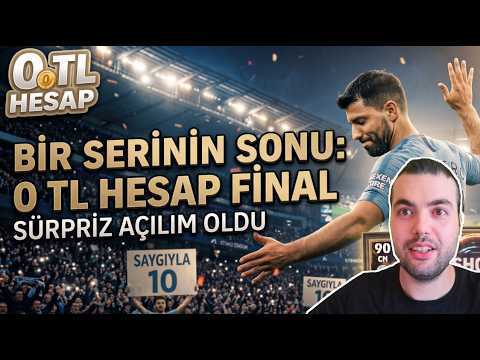 BİR SERİNİN SONU ❤️0 TL İLE 1 YILDA HESAP FULLEME FİNAL BÖLÜMÜ (eFootball Mobile 2026)