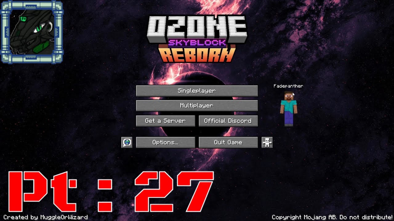 Minecraft Ozone Skyblock Reborn Pt 27 {Got a few big steps done, and, I'M NOT DEAD, yet} - YouTube
