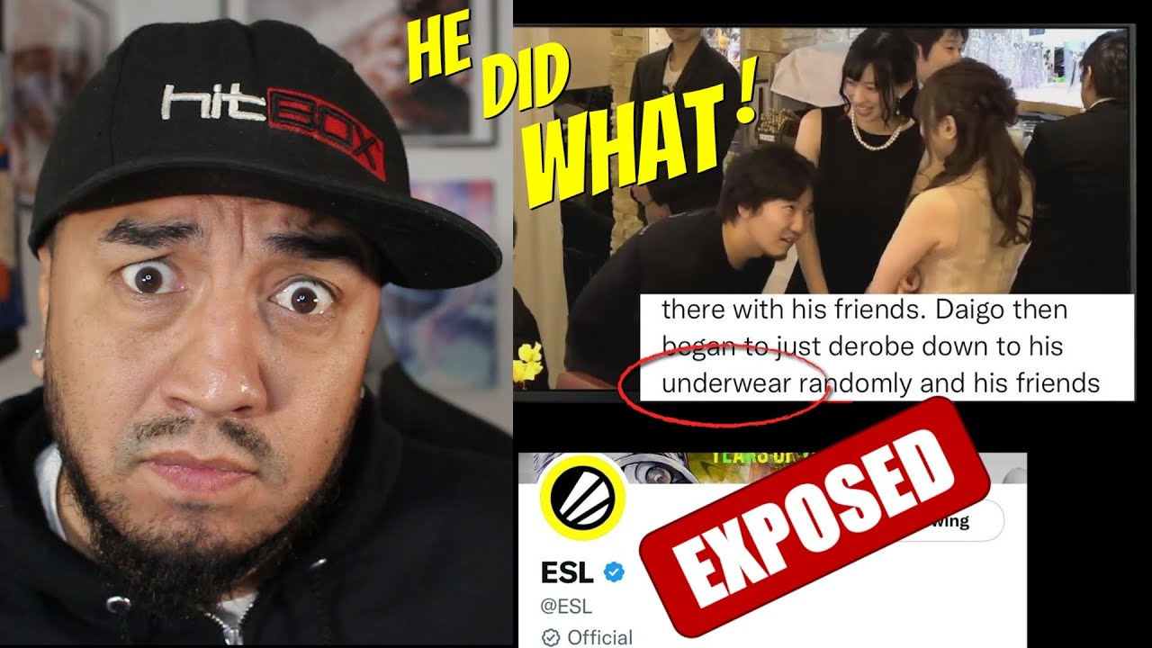 Daigo Umehara shows his BARE A** Tech | Playstation ESL online Scam EXPOSED | FGC Not getting ...