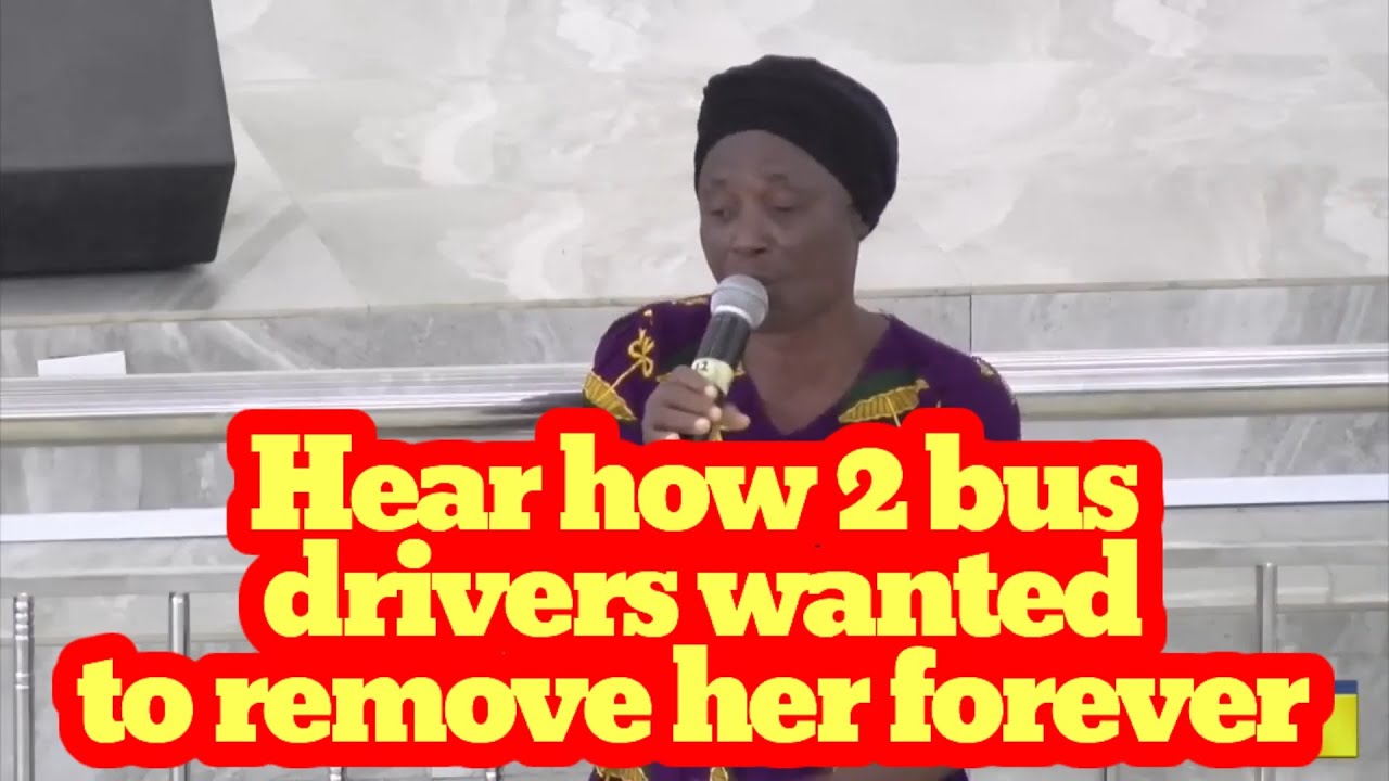Bus drivers wanted to remove her forever,hear how it happened. - YouTube