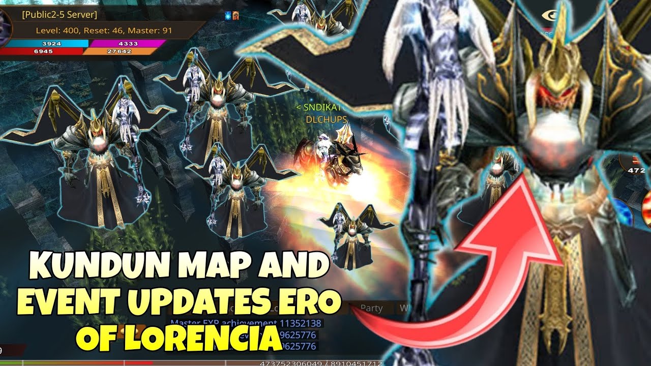 Kundun Map (KALIMA) Guild Event Update- Era Of Lorencia Mobile - YouTube
