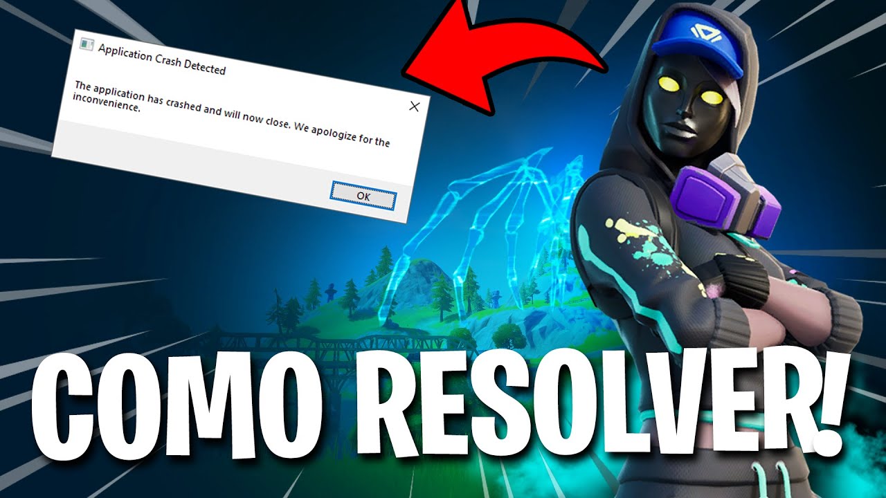 COMO RESOLVER O ERRO "APPLICATION HANG DETECTED" NO FORTNITE - YouTube