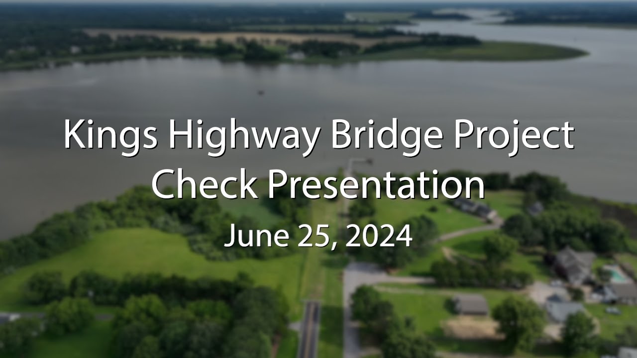 Kings Highway Bridge Project Check Presentation (6-25-24) - YouTube