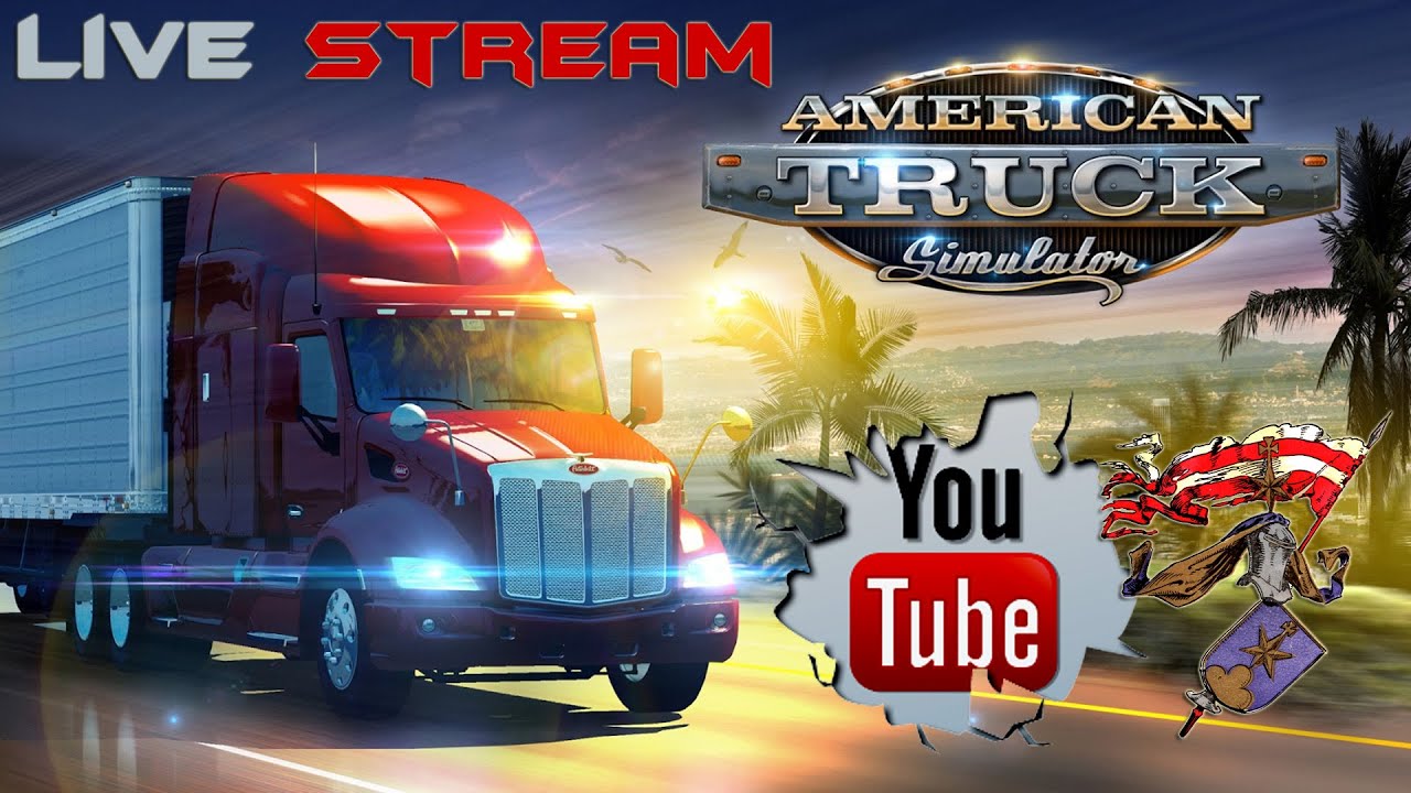 ATS » Stream 001 » Full HD » 60 FPS » Multiplayer - YouTube