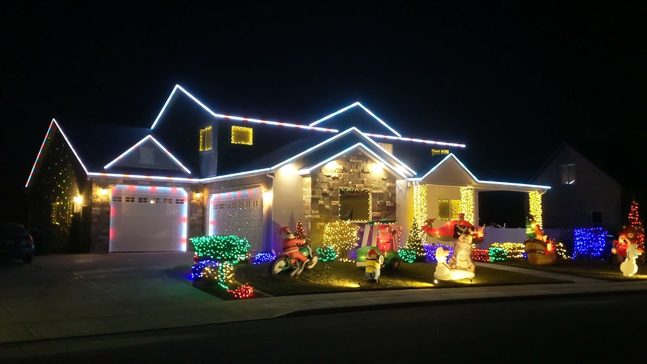 164ft Addressable Color Chasing LED Strip Light Kit For Christmas ...