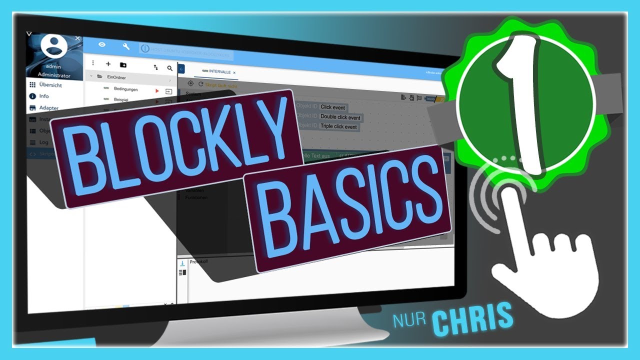 BLOCKLY für ABSOLUTE Beginner 📚 Übersicht und Einführung 🎬 GRUNDKURS ️ 1 von 7 ️ - YouTube