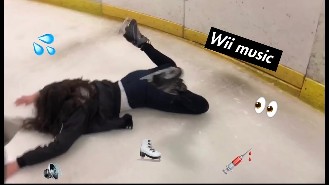 So I put Wii music over me and my friends ice skating... - YouTube