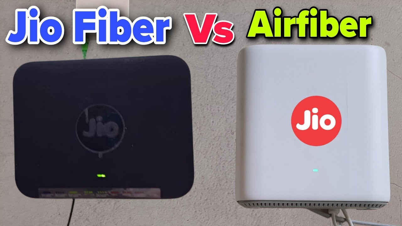 Jio Airfiber Vs Jio Fiber Who Is Best ? Jio AirFiber Installation | Jio ...